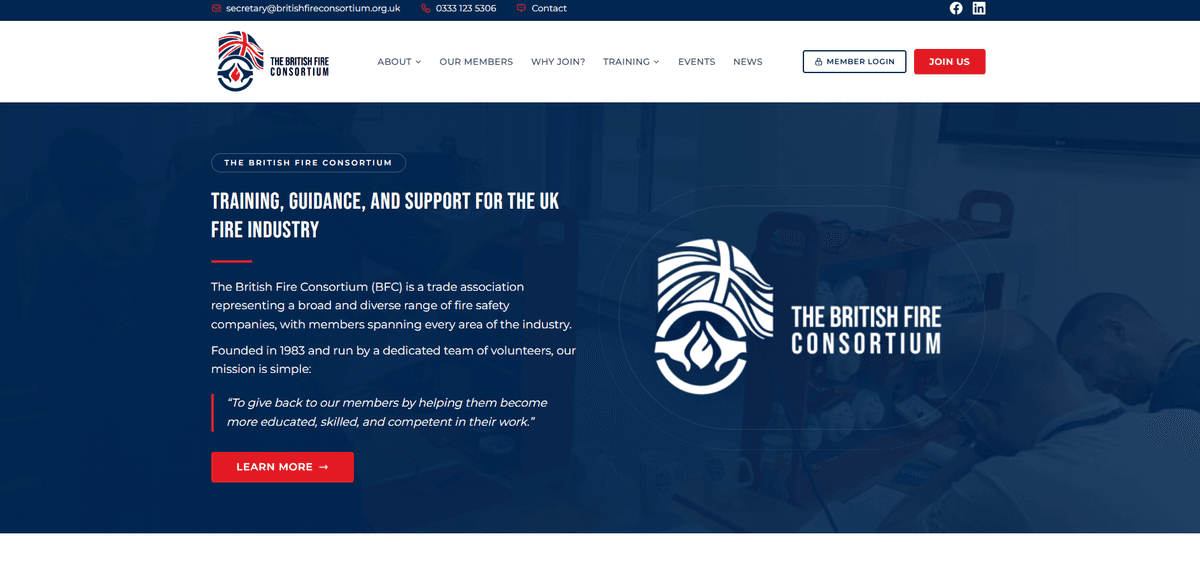 The British Fire Consortium | Training, Guidance and Support for the UK ...